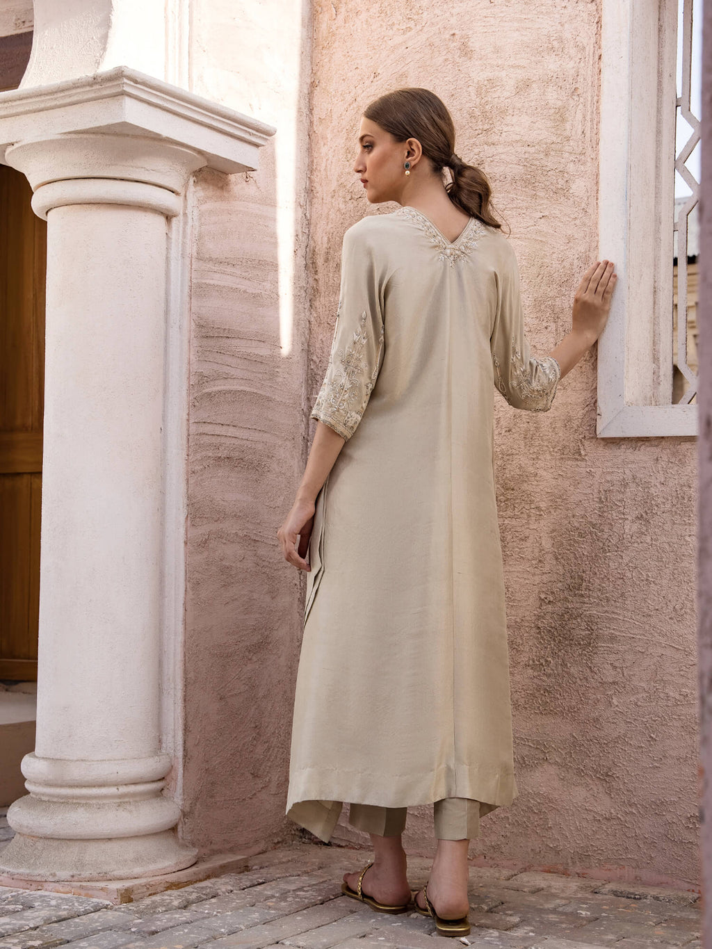 RANI JACKET W/ DHOTI SKIRT – Misha Lakhani